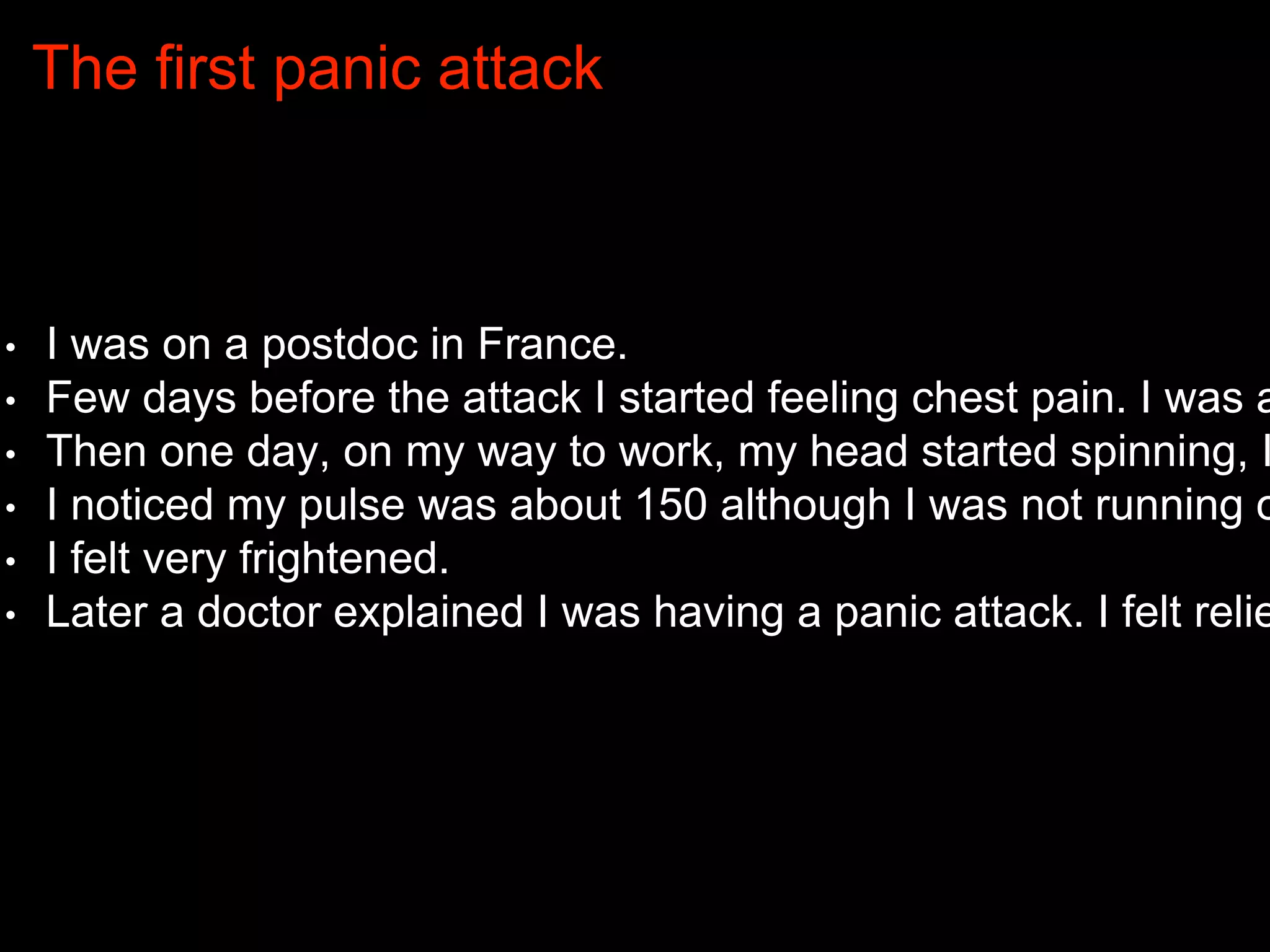 Panick attacks | PPTX