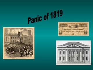 Panic Of 1819 Causes