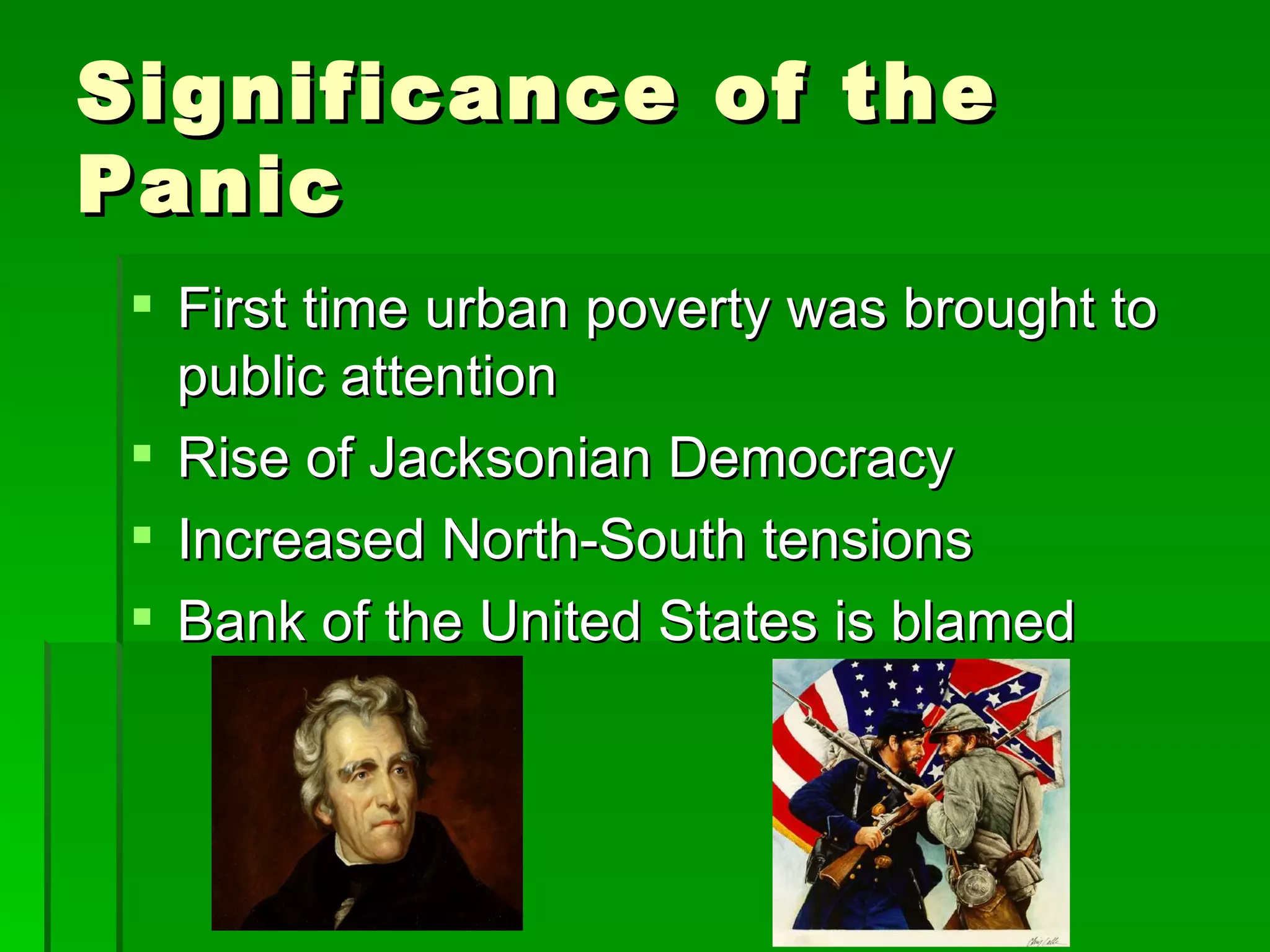 Panic of 1819 | PPT