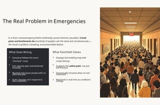 PanicPath AI: Real-Time Crowd-Aware Evacuation System for Safety ...