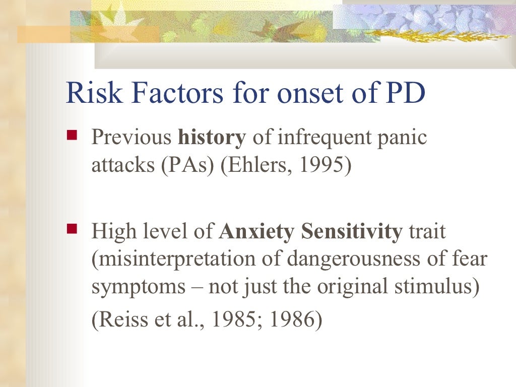 CBT Interventions For Panic Disorder CBT Interventions For Panic Disorder