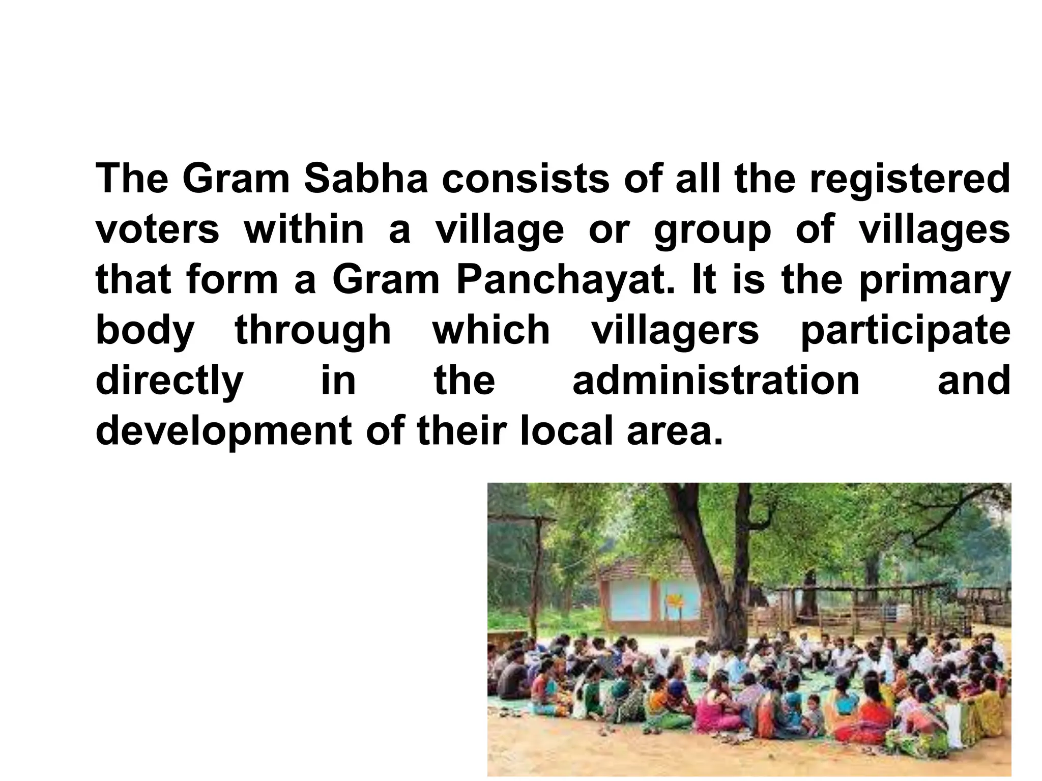 PANCHAYAT RAJ COMMUNITY HEALTH powepoint prwsentation NURSING | PDF