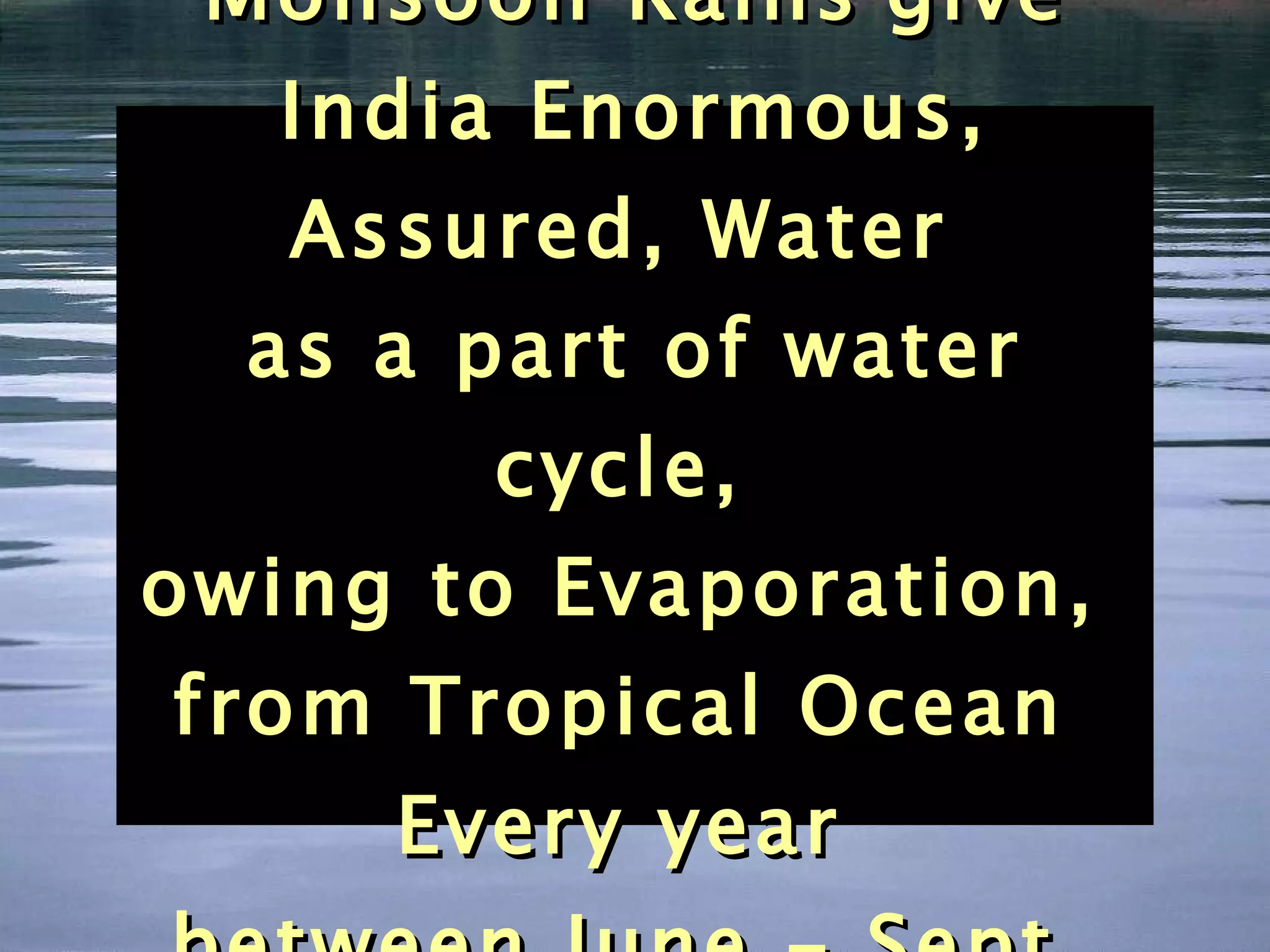 Water evaporation reduction from lakes | PPT