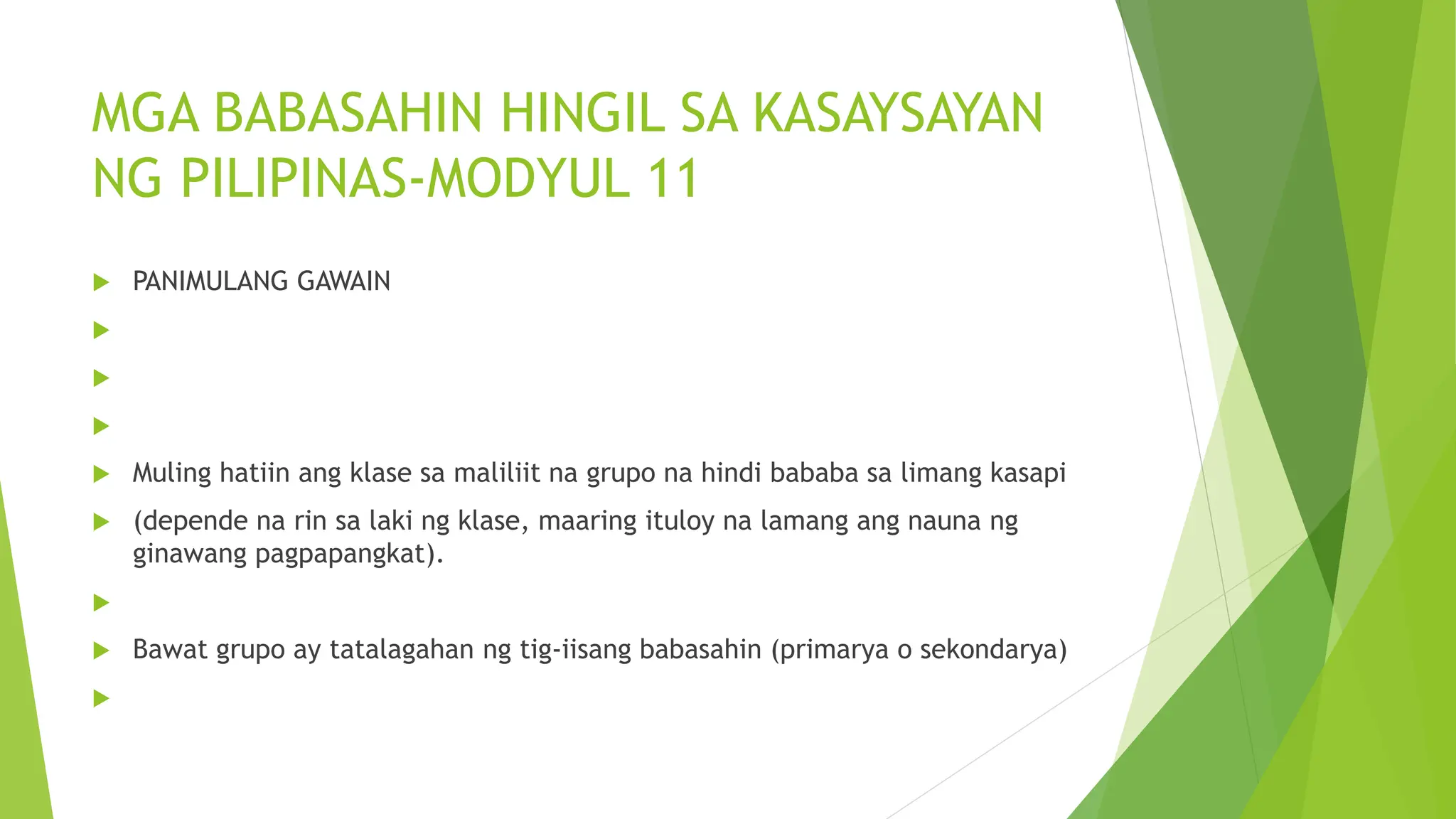 PANIMULA AT MODULES 1 N 2.pptx