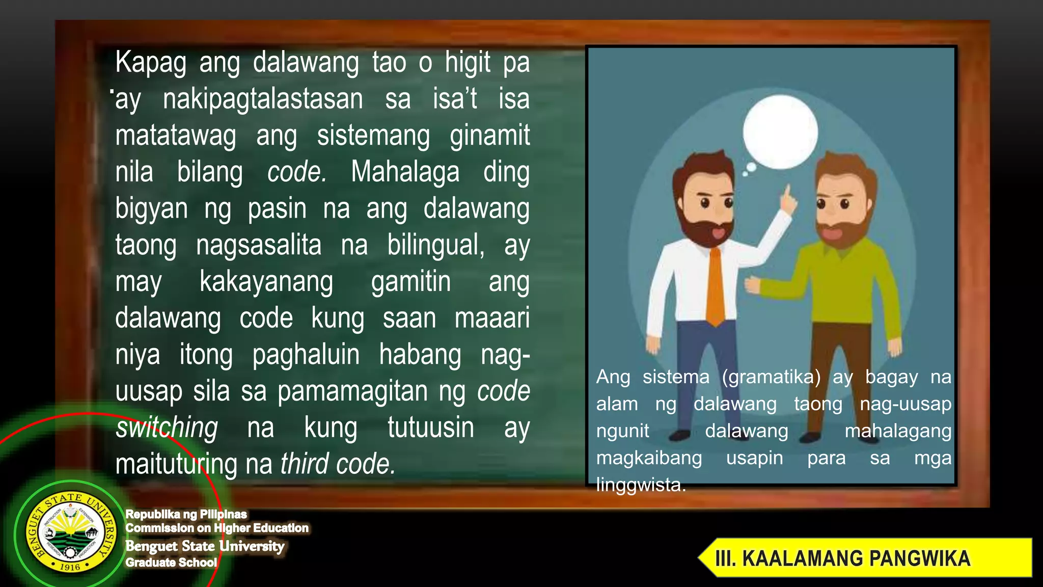 Panimulang pagkilatis sa sosyolingguwistika | PPTX Panimulang pagkilatis sa sosyolingguwistika | PPTX