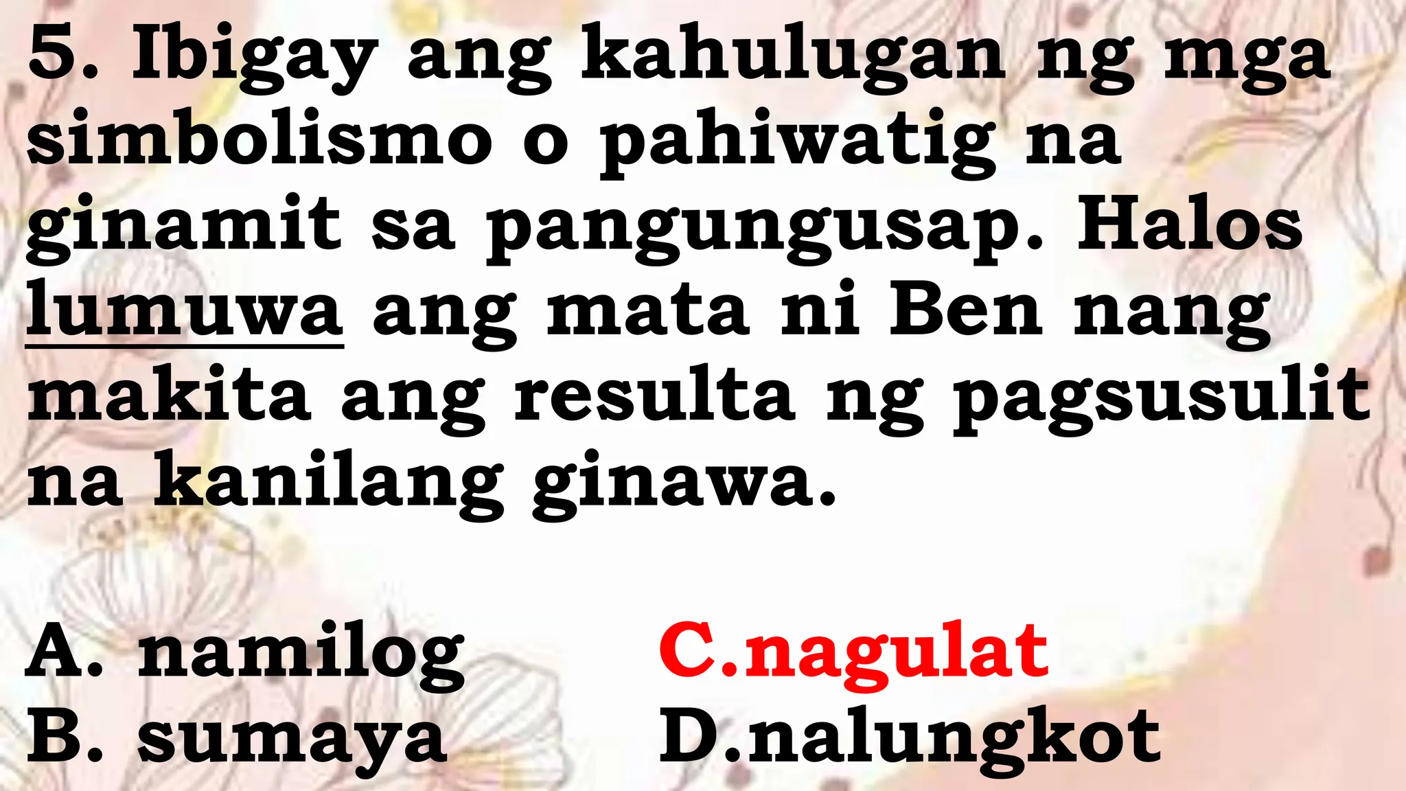 PANIMULANG PAGTATAYA SA FILIPINO 8 qt 2 dlma.pptx