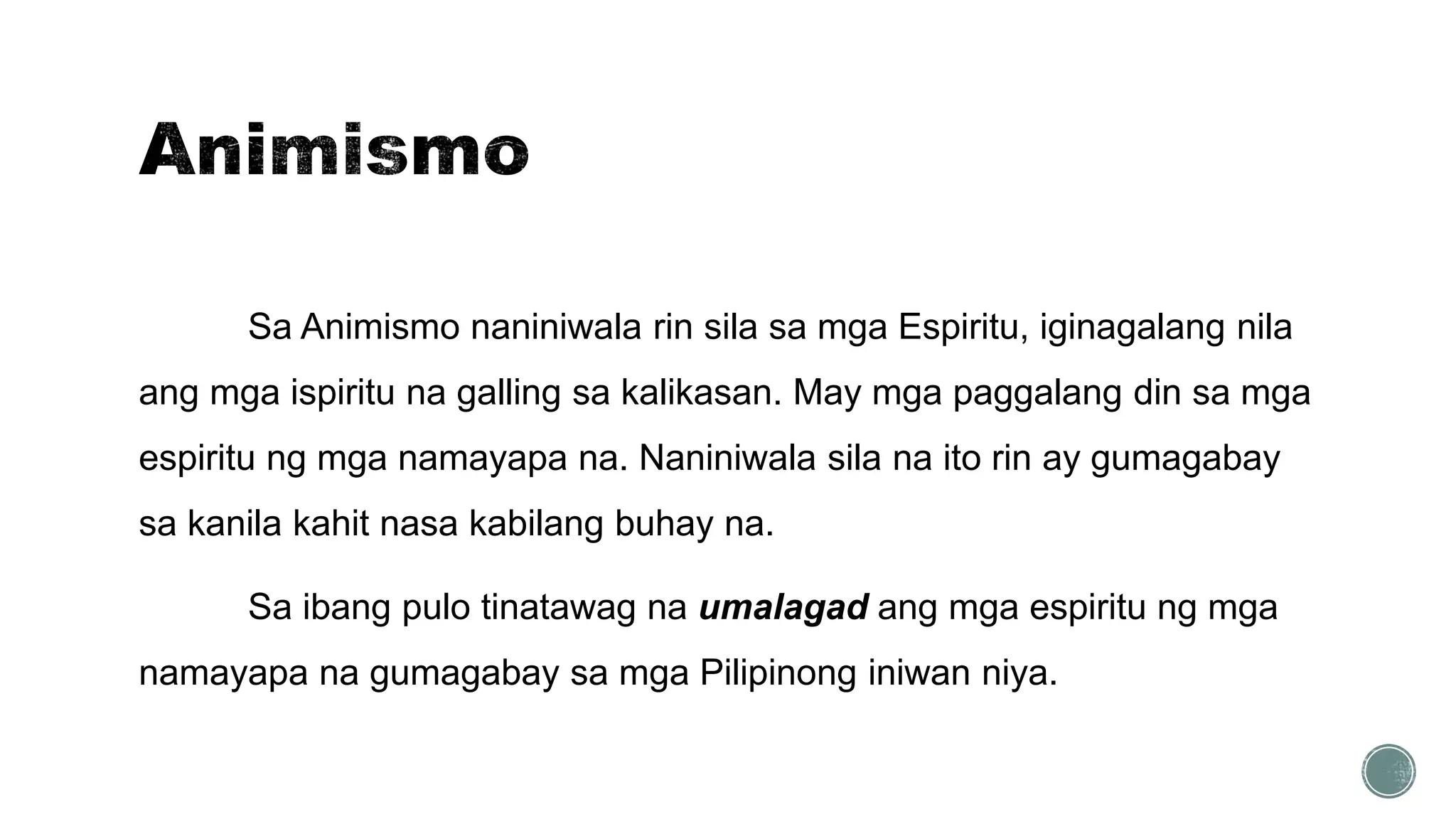 Paniniwala at Tradisyon ng Sinaunang Pilipino | PPTX
