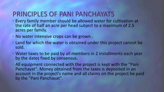 Pani panchayats | PPTX