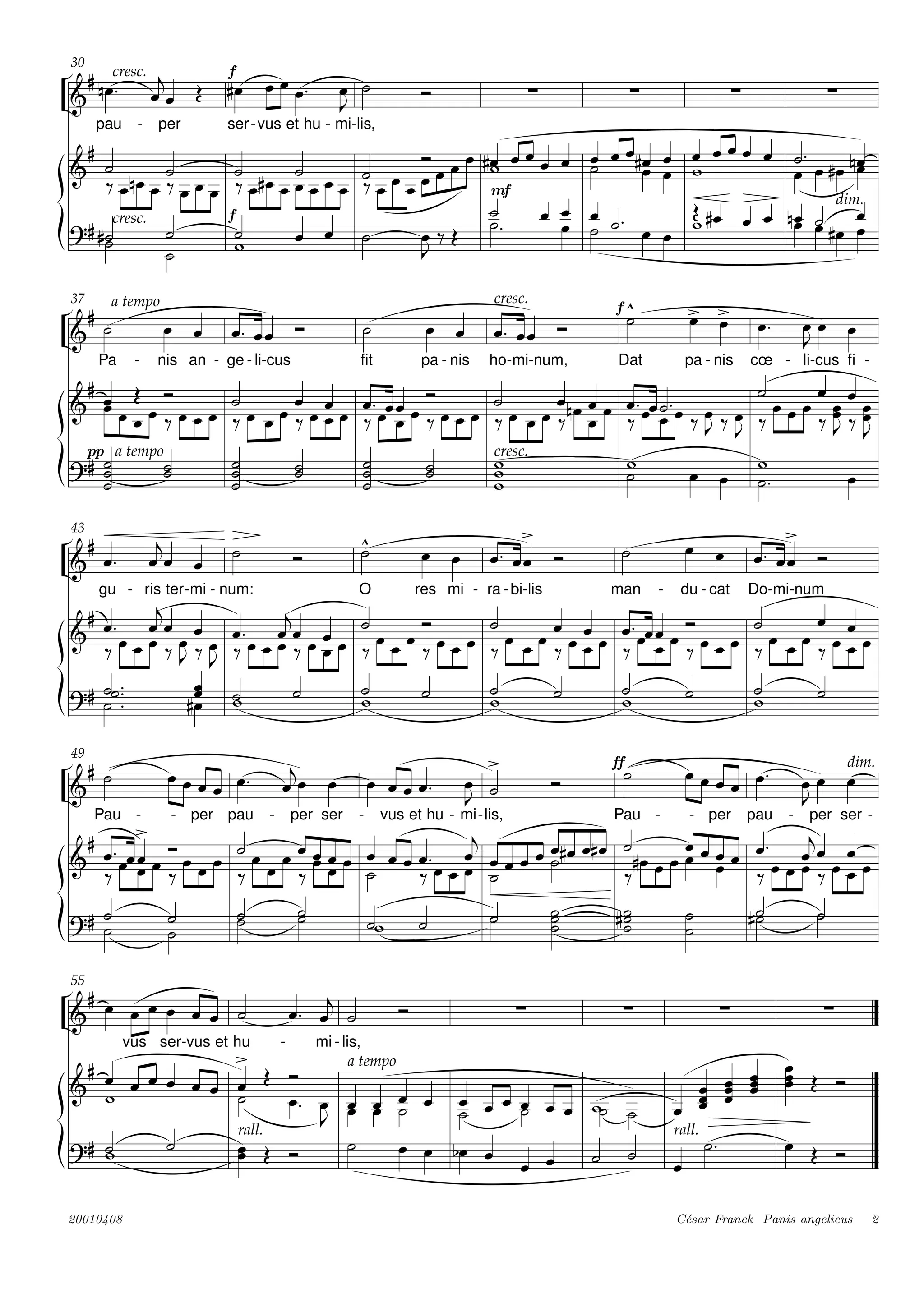 Panis angelicus | PDF