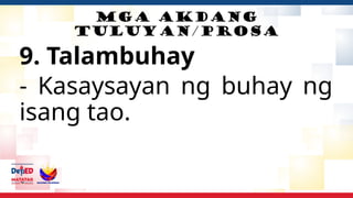 Kahulugan, Mga Halimbawa at uri ng Panitikan.pptx