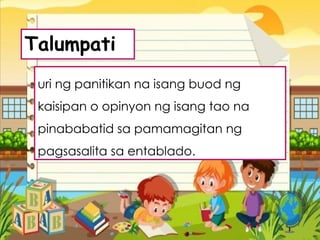 Panitikanppt,bansang Pilipinas at uri ng tula | PPT