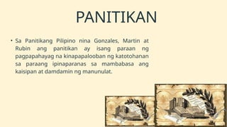 PANITIKAN. PANITIKAN PANITIKAN PANITIKAN pptx | PPTX