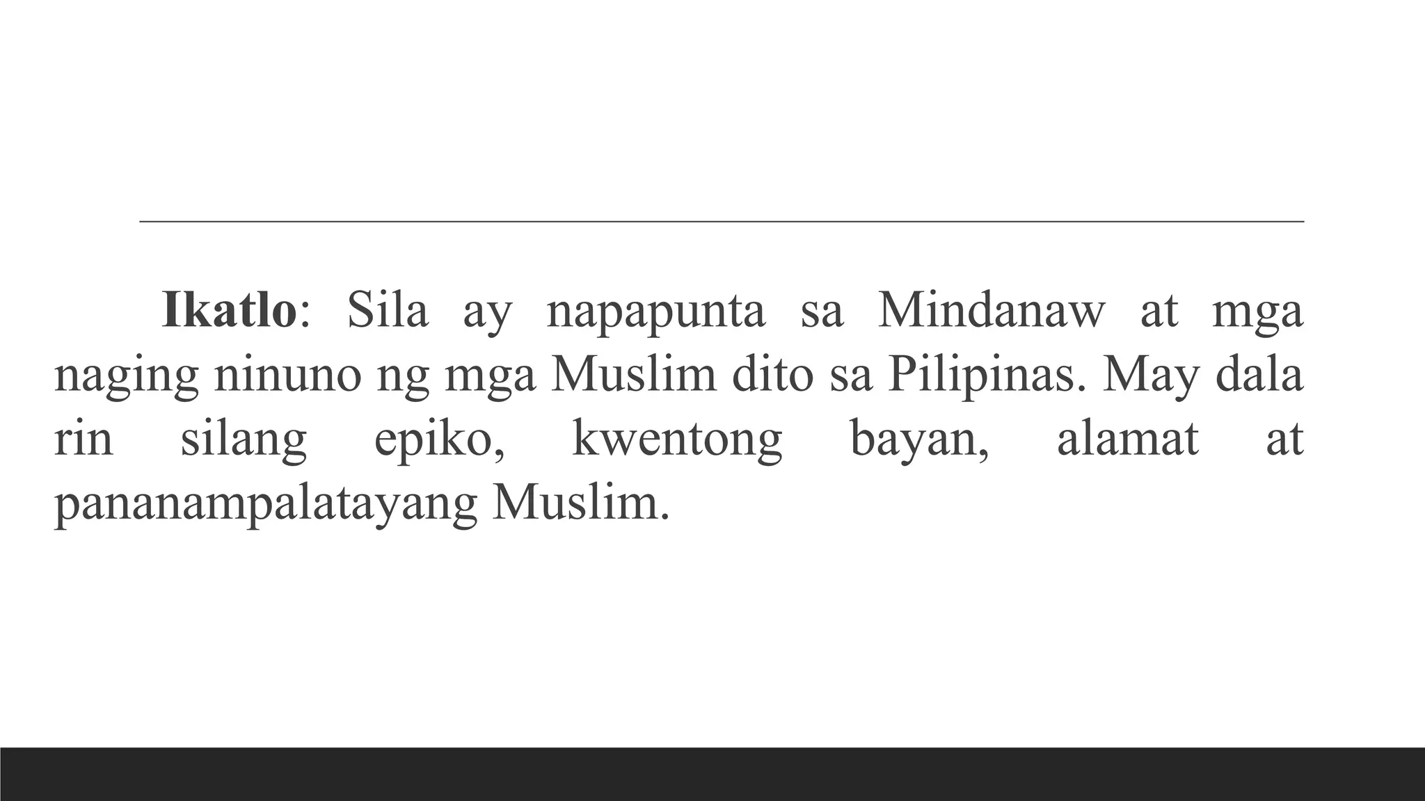 Panitikang-Pilipino - Tulatalakay ito mga akdang pampanitikang nabuo ng ...