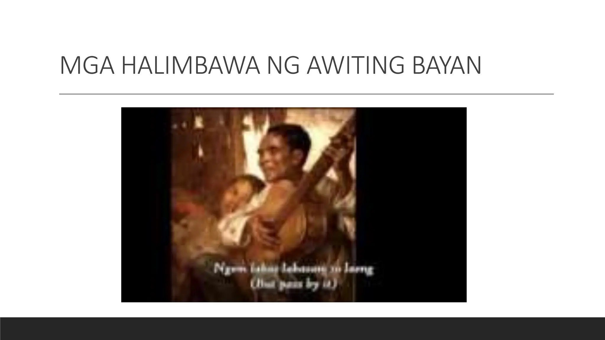 Panitikang-Pilipino - Tulatalakay ito mga akdang pampanitikang nabuo ng ...