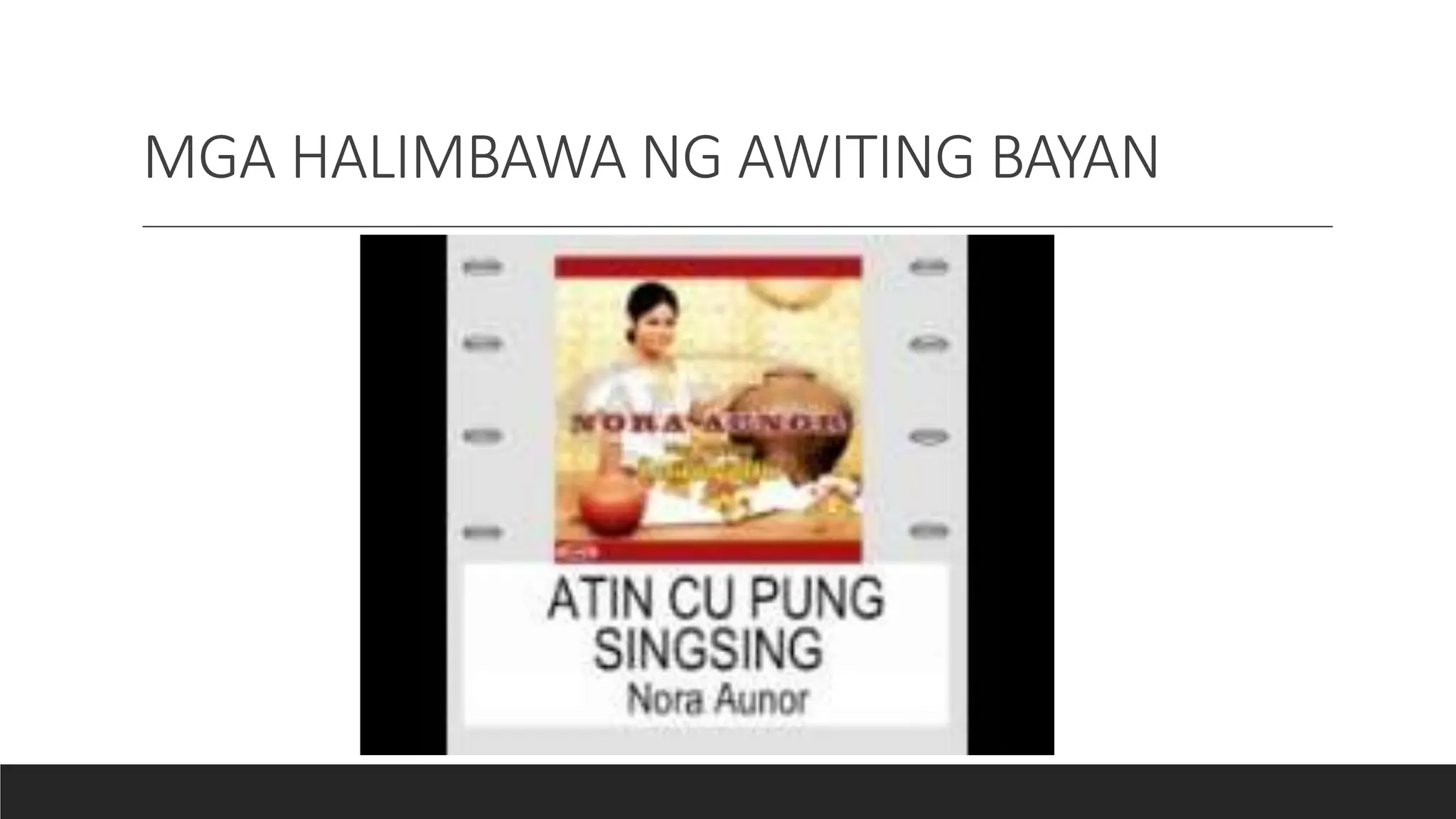 Panitikang-Pilipino - Tulatalakay ito mga akdang pampanitikang nabuo ng ...