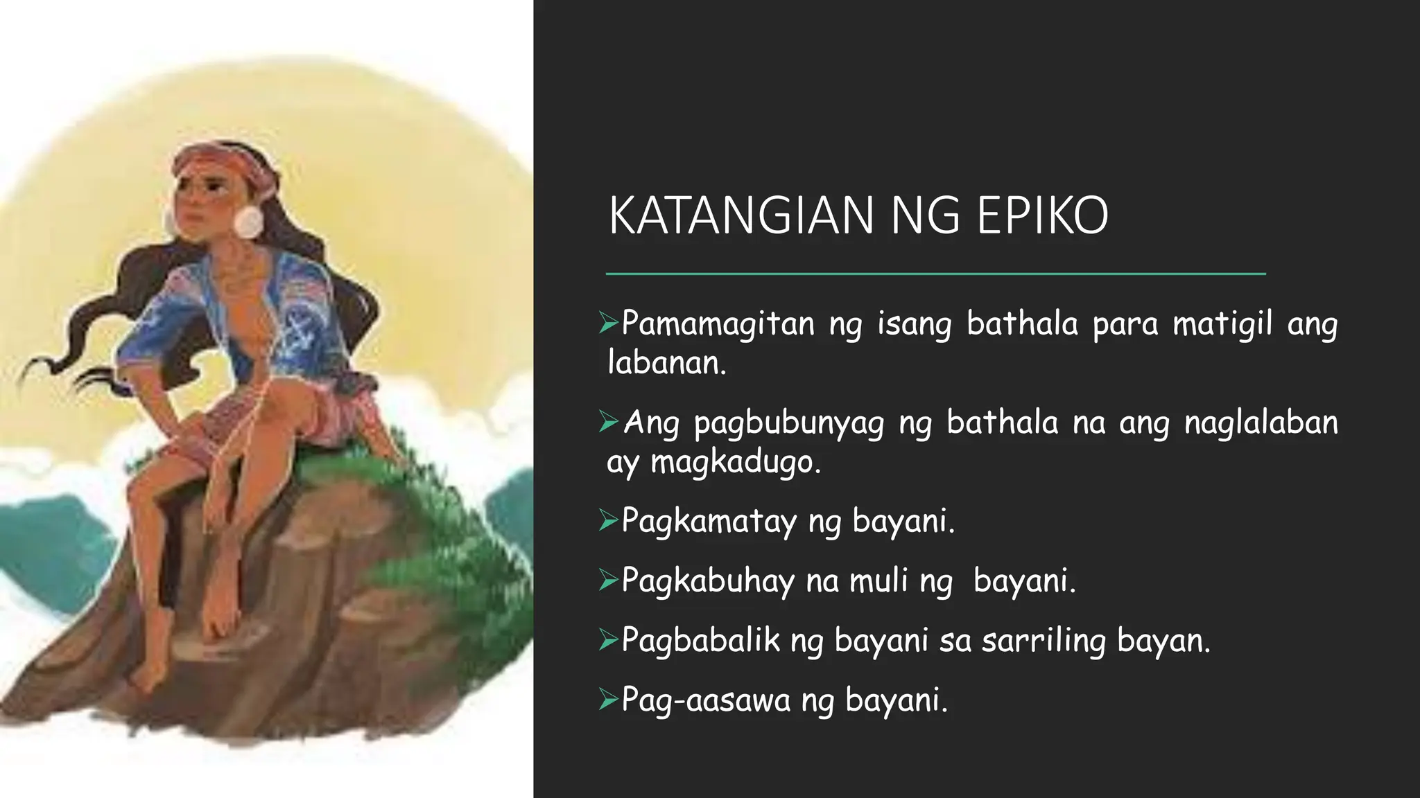Panitikang-Pilipino - Tulatalakay ito mga akdang pampanitikang nabuo ng ...