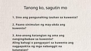 Panitikang Asyano Mga Akda ng Timog Asya.pptx