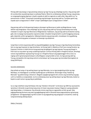 Panitikang bayan | PDF