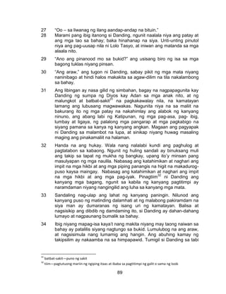 Panitikang pilipino | PDF
