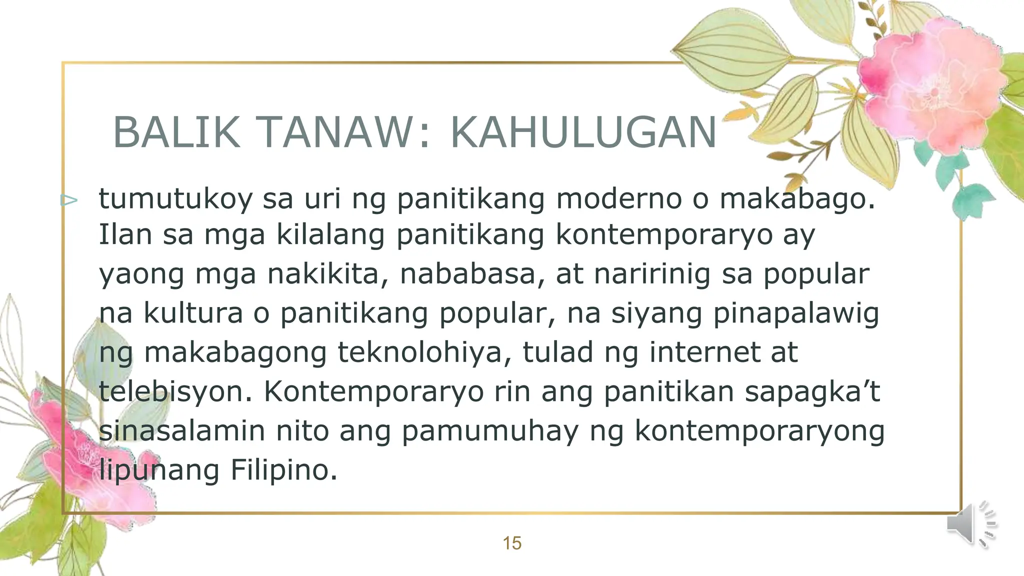 Panitikang Popular - Grade 8 Filipino - Quarter 2.pptx