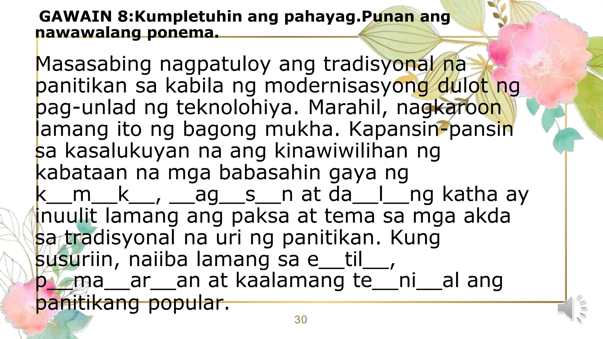 Panitikang Popular - Grade 8 Filipino - Quarter 2.pptx