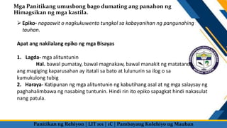 Ang Panitikan ng Rehiyon-VI_Kanlurang Visayas | PPTX