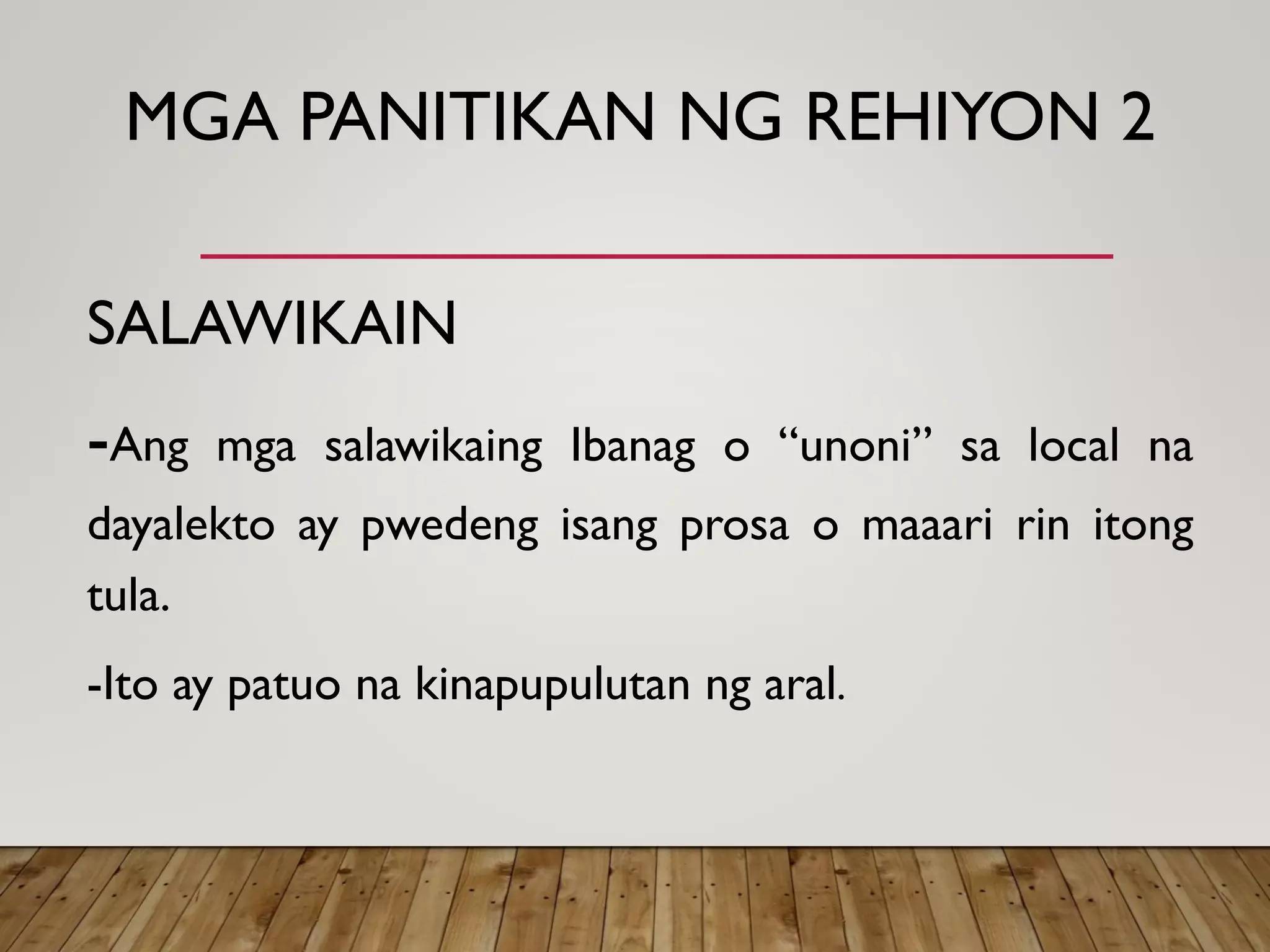 Rehiyon 2: Lambak ng Cagayan | PDF