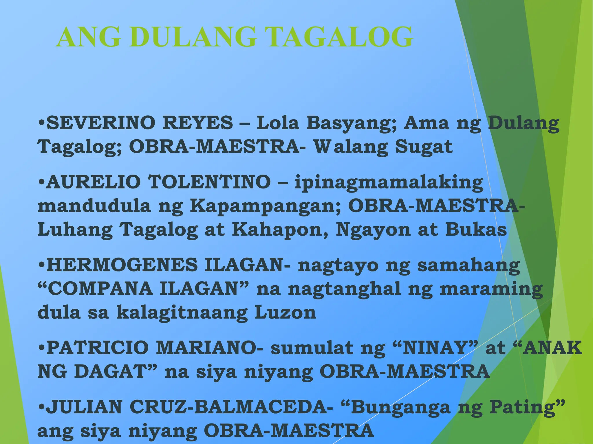 Ang panitikan sa panahon ng amerikano.ppt