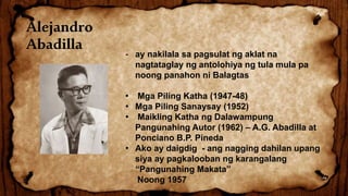 Panitikan sa panahon ng kalayaan | PPTX