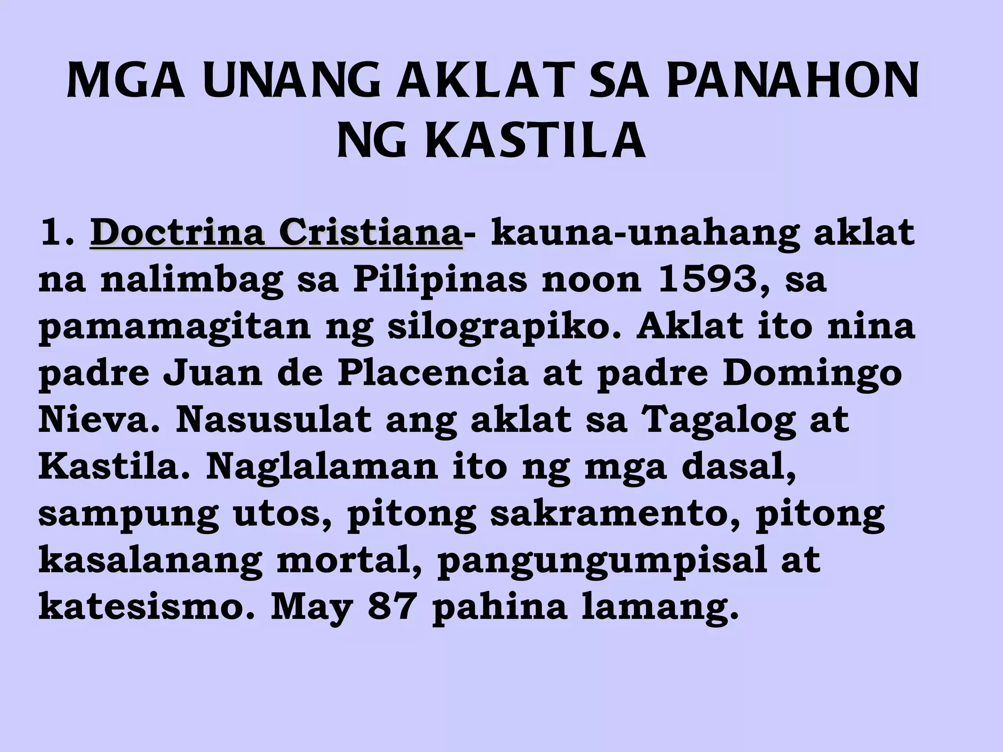 Panitikan sa panahon ng kastila | PPT