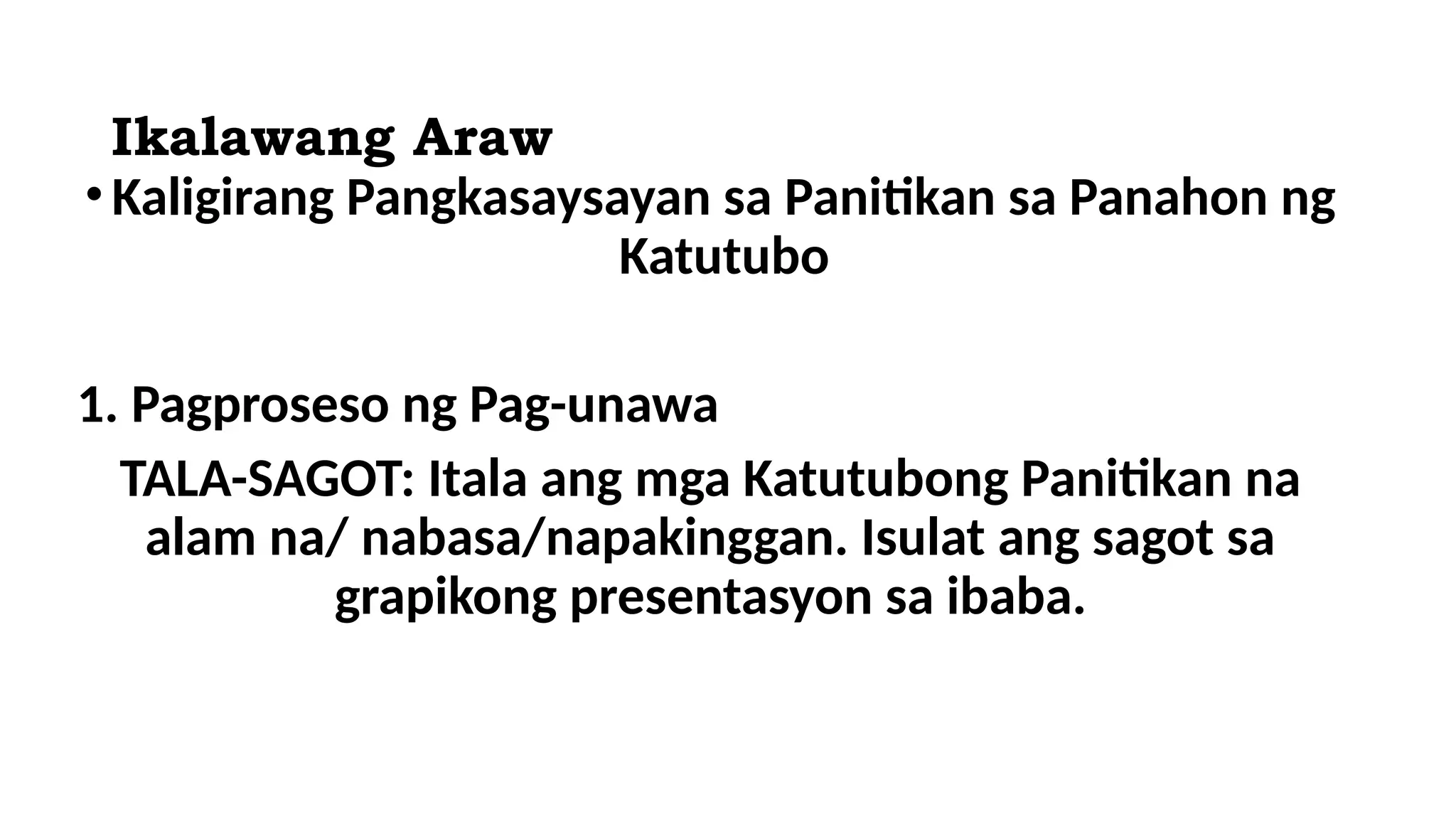 Panitikan sa Panahon ng Katutubo (Anyong Patula) - Kaligirang ...