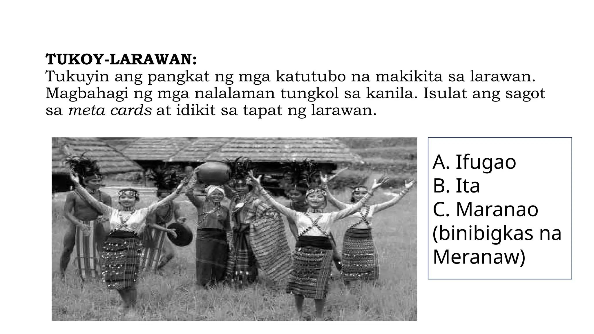 Panitikan sa Panahon ng Katutubo (Anyong Patula) - Kaligirang ...