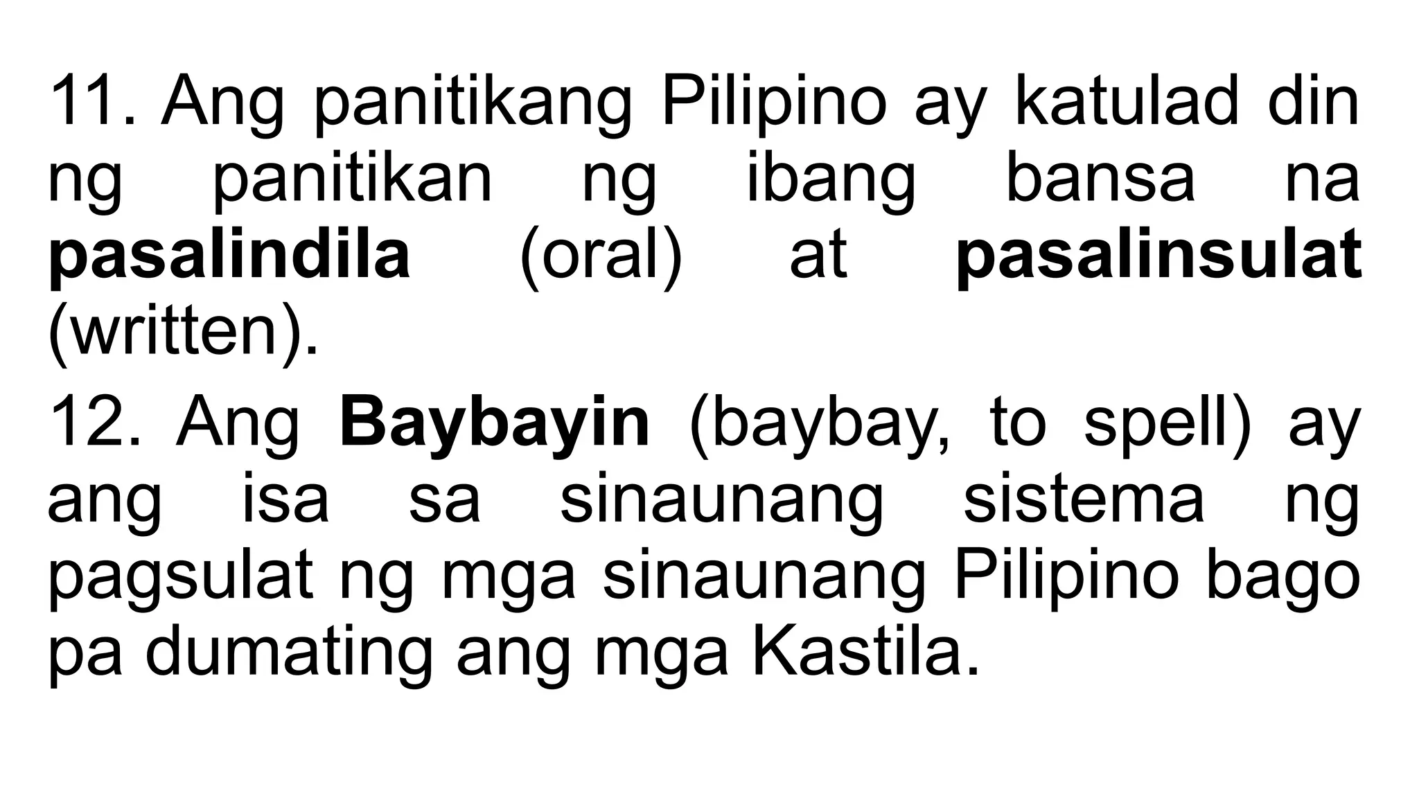 Panitikan sa Panahon ng Katutubo (Anyong Patula) - Kaligirang ...