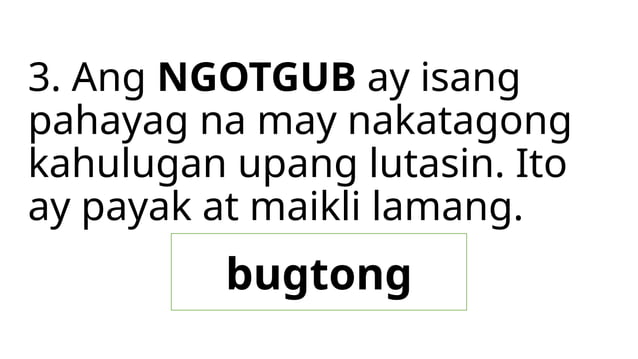 Panitikan sa Panahon ng Katutubo (Anyong Patula) - Kaligirang ...