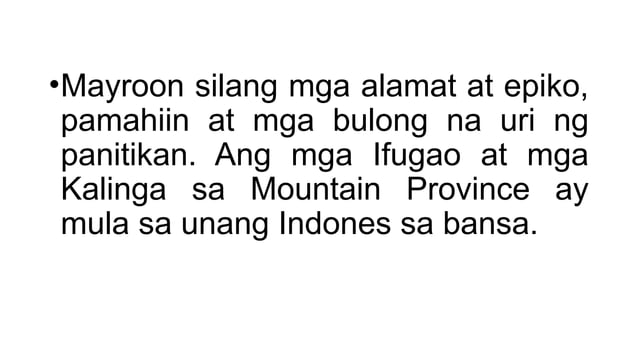 Panitikan sa Panahon ng Katutubo (Anyong Patula) - Kaligirang ...