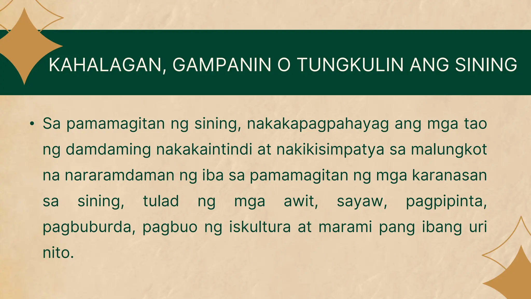 Panitikan, Sining at Panunuring Pampanitikan.pptx