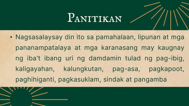 Panitikan, Sining at Panunuring Pampanitikan.pptx