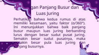 Panjang busur dan luas juring lingkaran.pptx