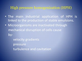 Impact of non thermal processing technologies on quality of fruit ...