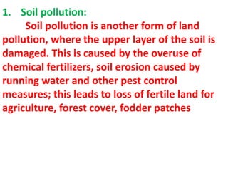 Land pollution | PPT
