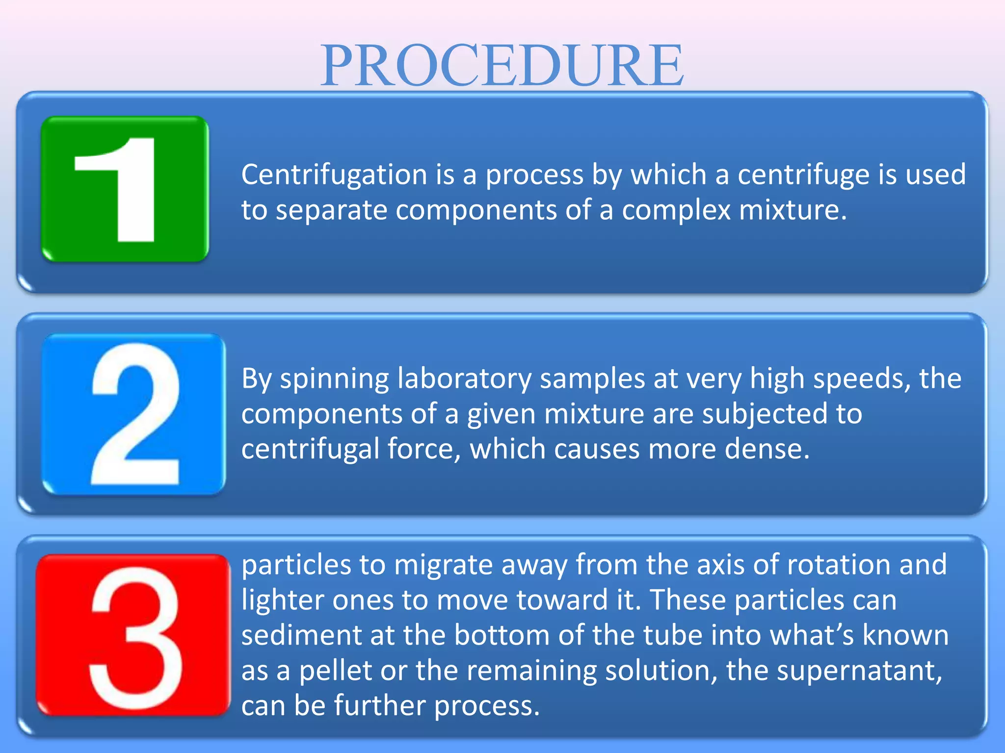 centrifuge | PPTX