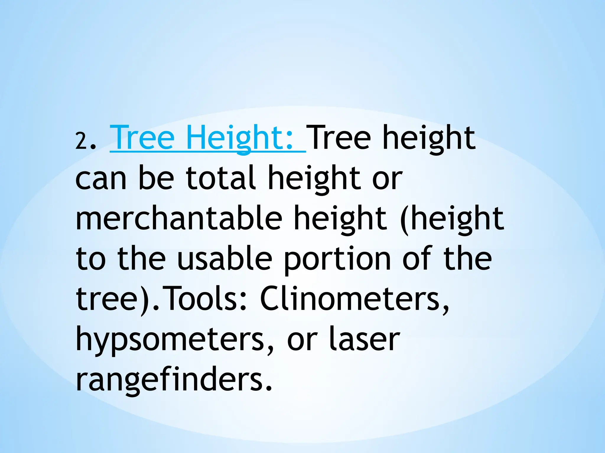 measurement of forest tree crop presentation ppt.pptx