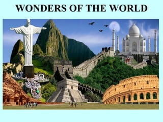 Wonders of the World | PPT