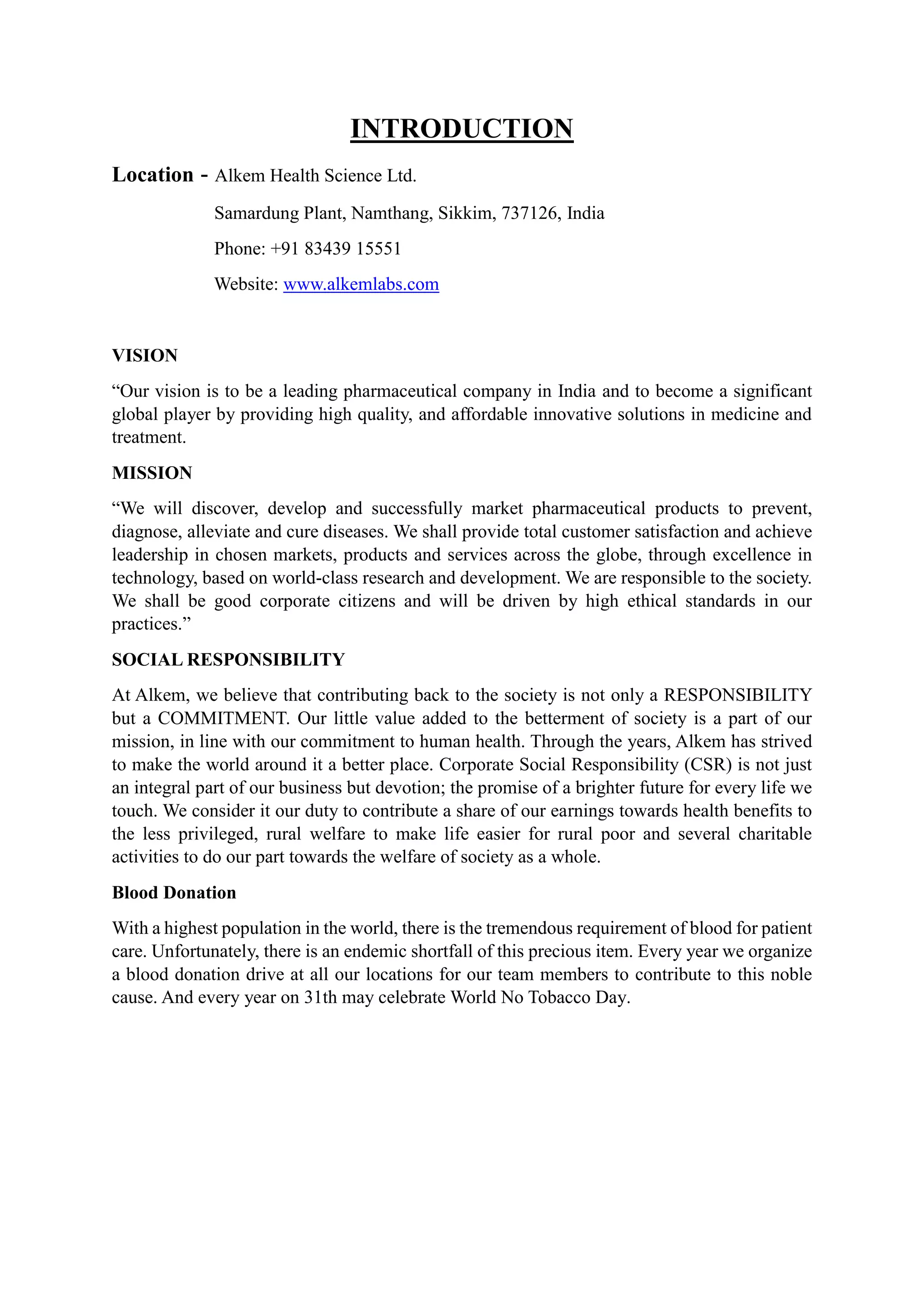 A REPORT ON INDUSTRIAL TRAINING AT AHS, UNIT 3 (PANKAJ KUMAR).docx