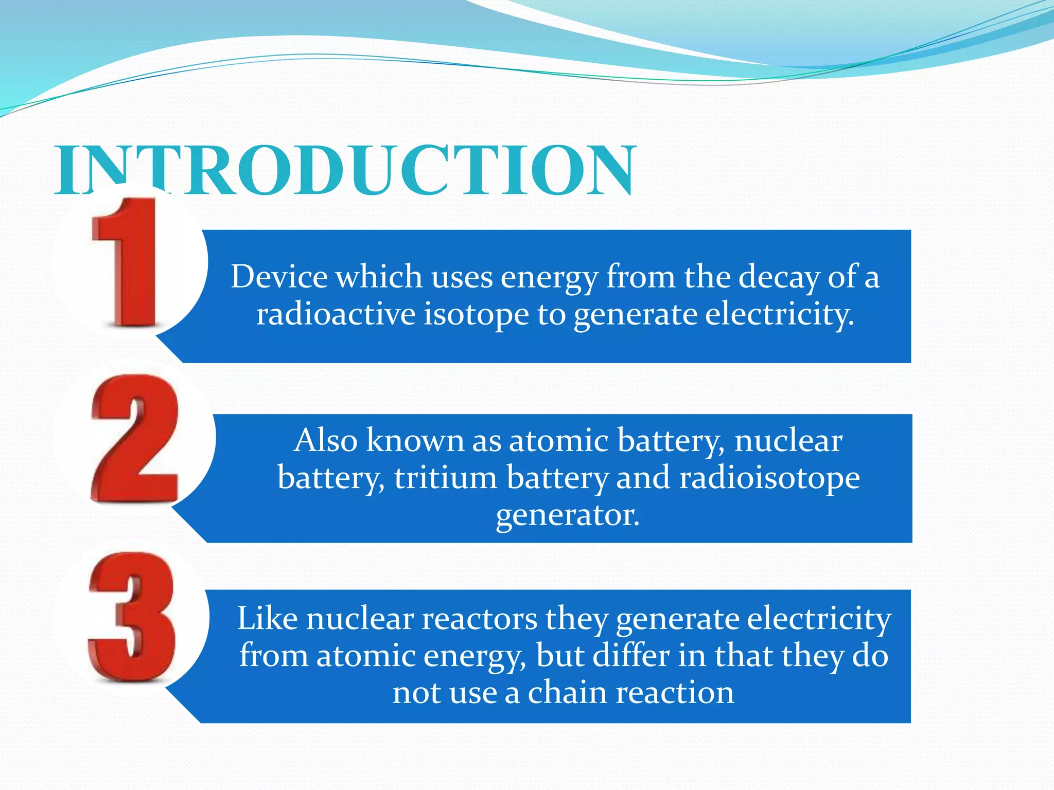 Nuclear Battery | PPTX