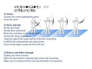 archery | PPTX