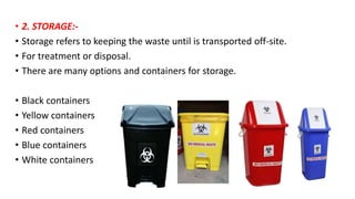 BIO MEDICAL WASTE MANAGEMENT | PPT