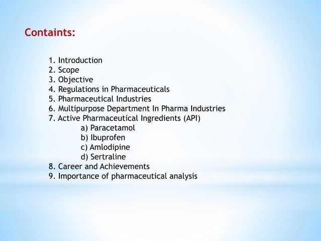 Introduction of Pharmaceutical Chemistry | PPTX | Pharmaceutical ...