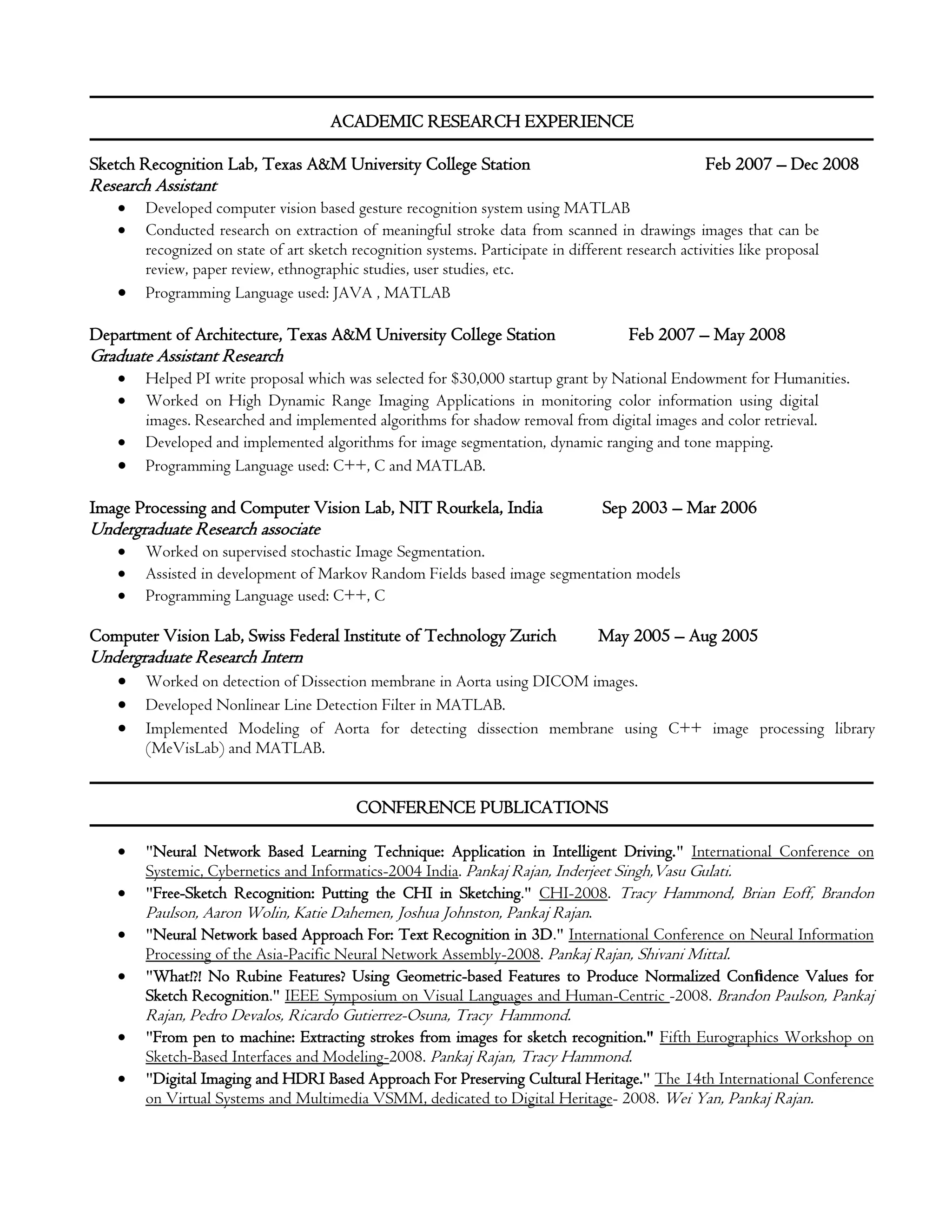 Pankaj rajanresume2014 | PDF