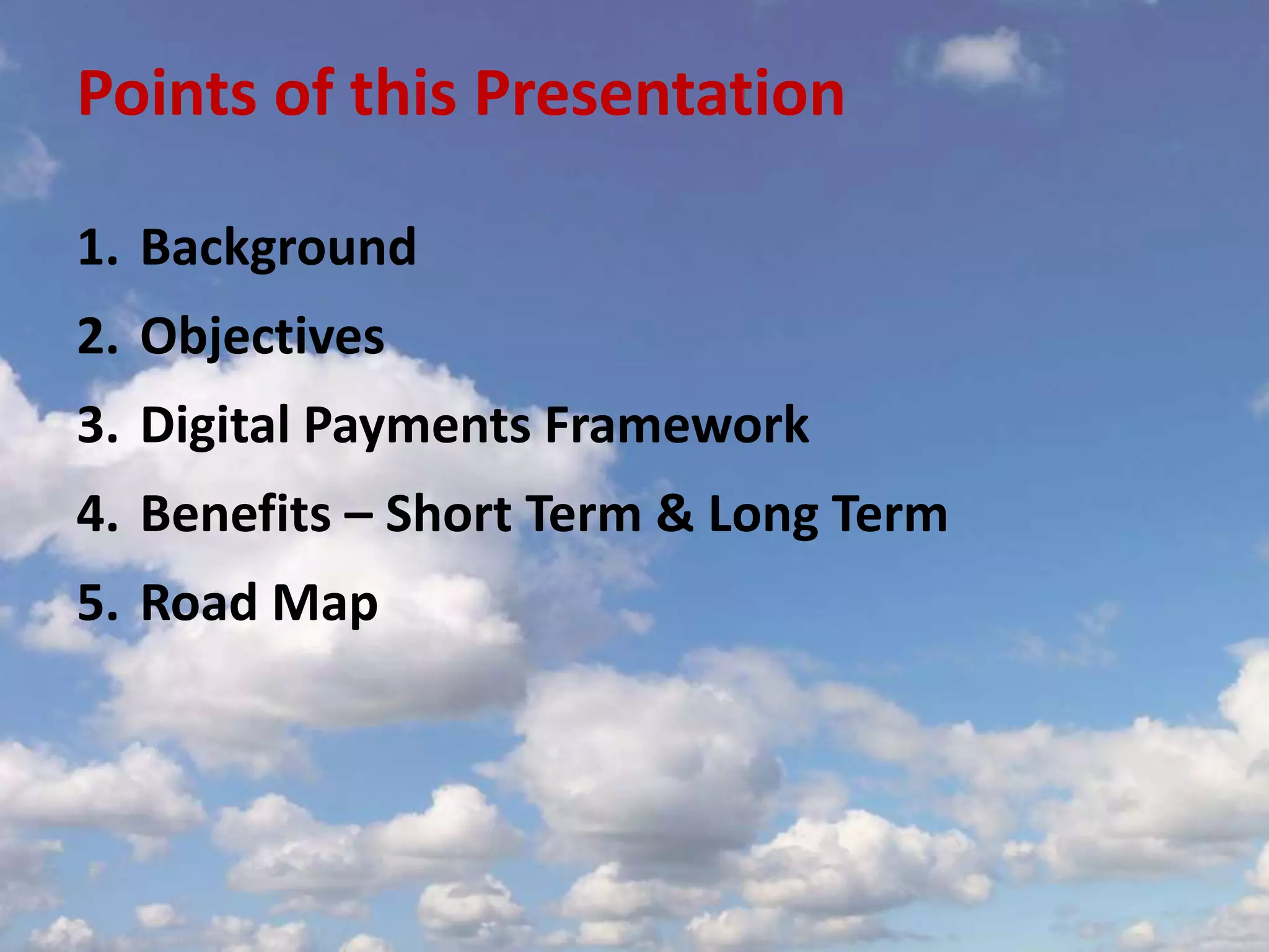 Digital Payment Campaign | PPT